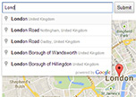 Using Google Places Autocomplete with Google Maps